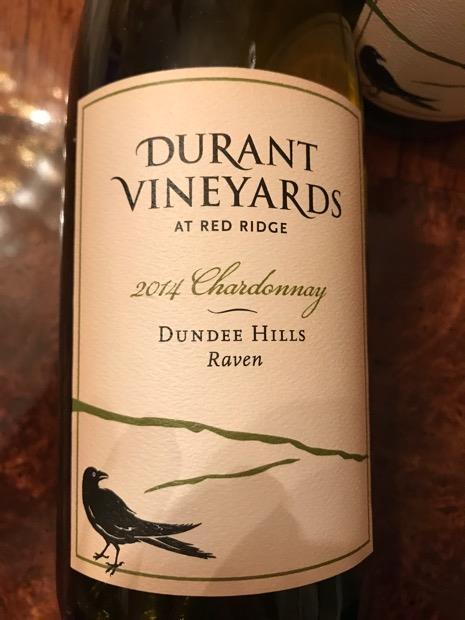 2012 Durant Vineyards Chardonnay Raven Vineyard, USA, Oregon ...