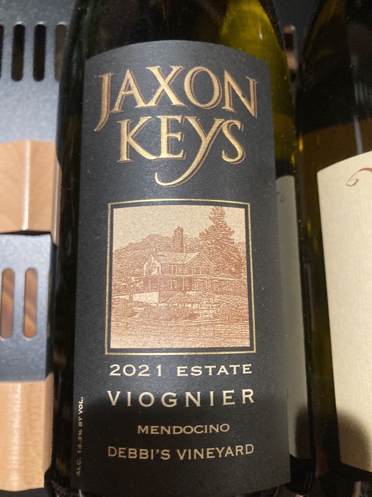 2021 Jaxon Keys Viognier Estate Debbi's Vineyard, USA, California ...