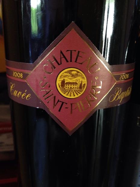 2005 Château Saint-Pierre Côtes de Provence Cuvée Baptiste, France ...
