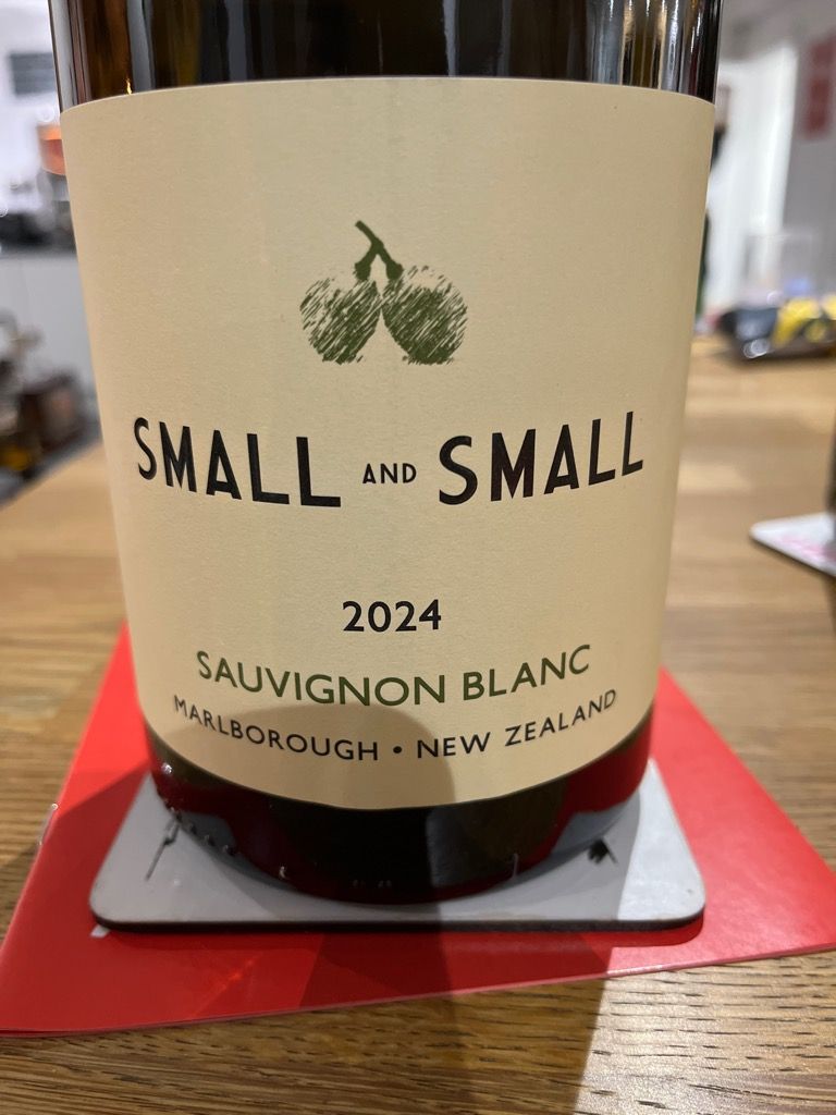 2024 Small and Small Sauvignon Blanc Marlborough, New Zealand, South ...