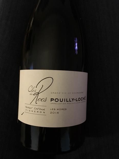 2014 Domaine Clos des Rocs Pouilly-Loché Les Mûres, France, Burgundy ...