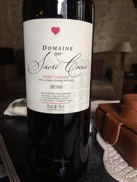 2016 Domaine du Sacre Coeur Saint-Chinian, France, Languedoc Roussillon ...
