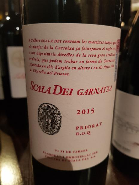 2015 Cellers de Scala Dei Priorat Cartoixa, Spain, Catalunya, Priorat ...