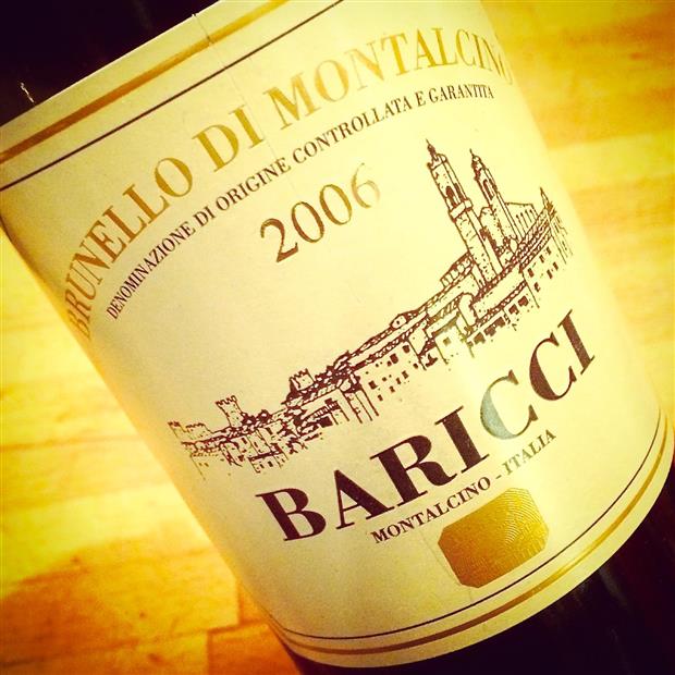 2006 Baricci Brunello di Montalcino, Italy, Tuscany, Montalcino ...