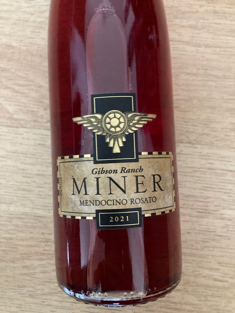 2021 Miner Family Sangiovese Rosato Gibson Ranch, USA, California ...