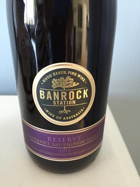 2013 Banrock Station Cabernet Sauvignon Shiraz Reserve South Eastern ...