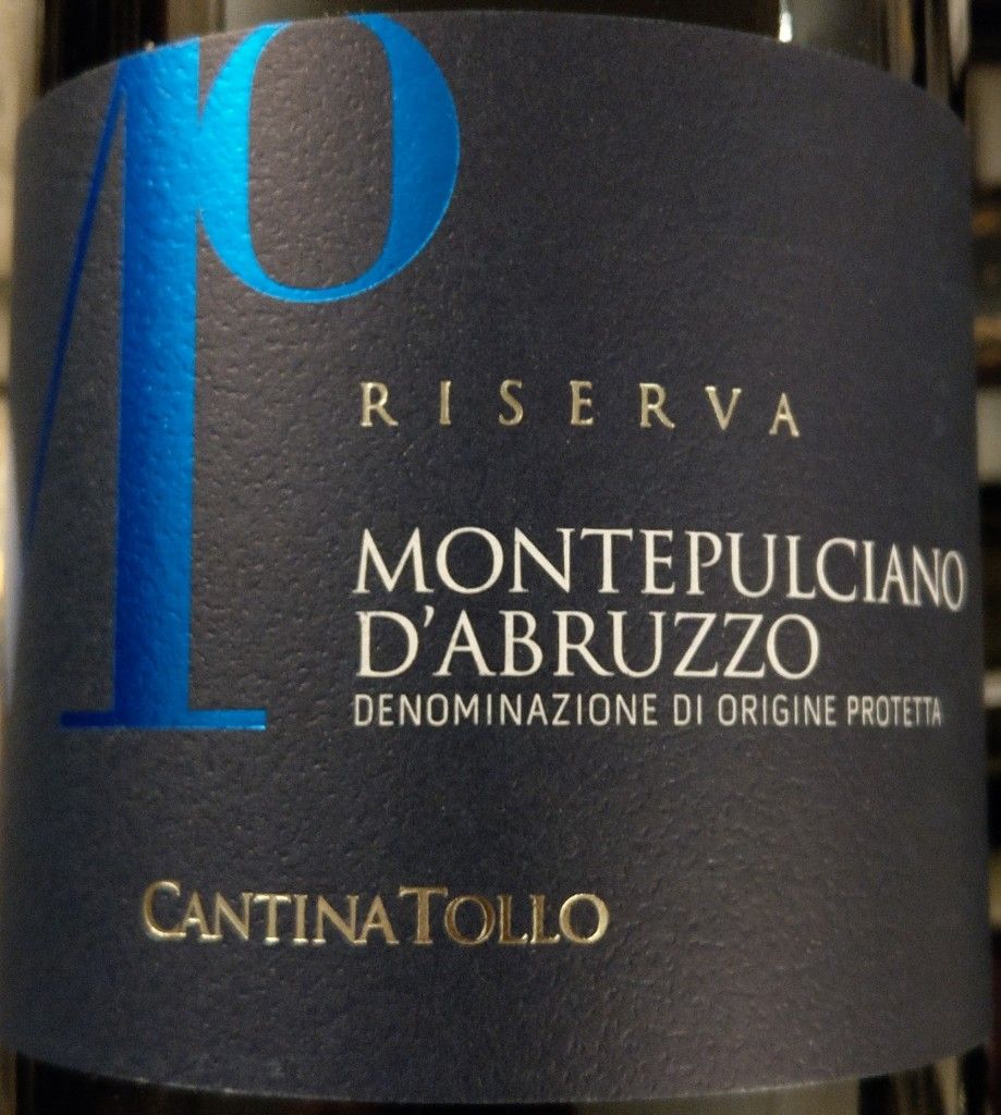 2016 Cantina Tollo Montepulciano d'Abruzzo Riserva 'Mo', Italy, Abruzzi ...