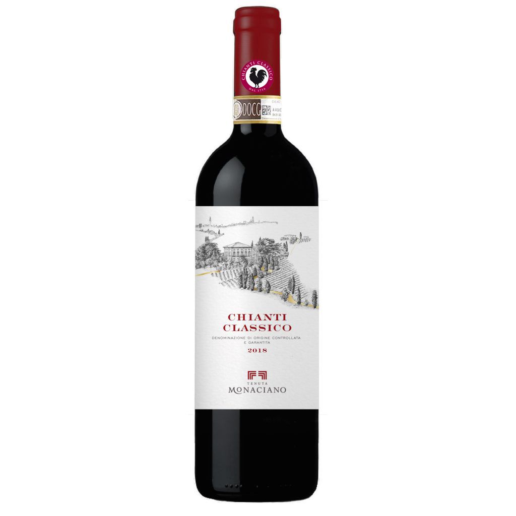 2018 Tenuta di Monaciano Chianti Classico, Italy, Tuscany, Chianti ...