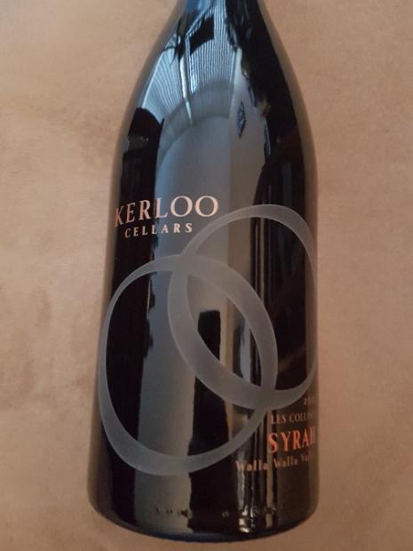 2016 Kerloo Cellars Syrah Les Collines Vineyard, USA, Washington ...