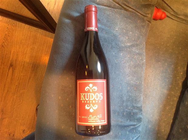 2012 NW Wine Company Pinot Noir Kudos Reserve, USA, Oregon, Willamette ...