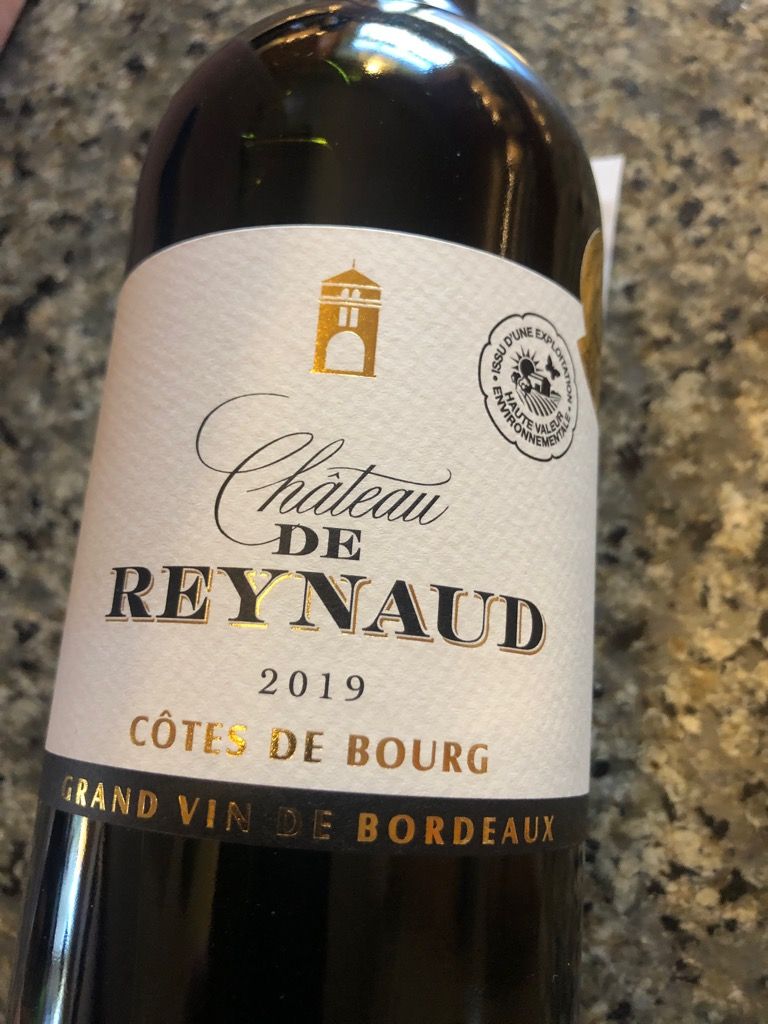 2018 Château de Reynaud, France, Bordeaux, Côtes de Bourg - CellarTracker