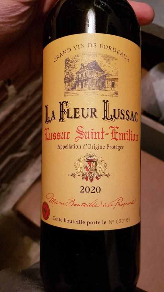 2019 Château La Fleur Lussac Lussac-St. Émilion, France, Bordeaux ...