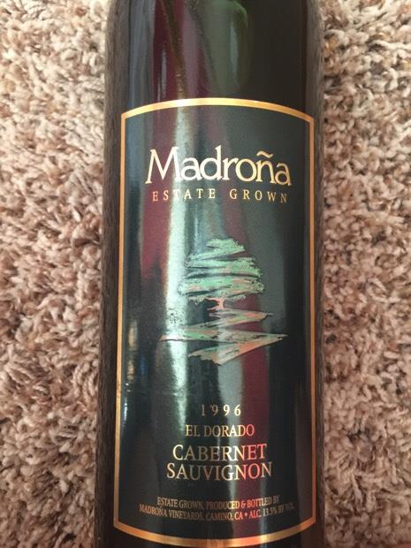 1995 Madroña Quintet Reserve Estate Grown, USA, California, Sierra ...