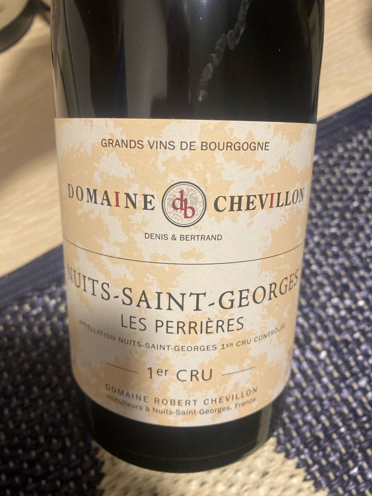 2022 Domaine Robert Chevillon Nuits-Saint-Georges 1er Cru Les Perrières ...