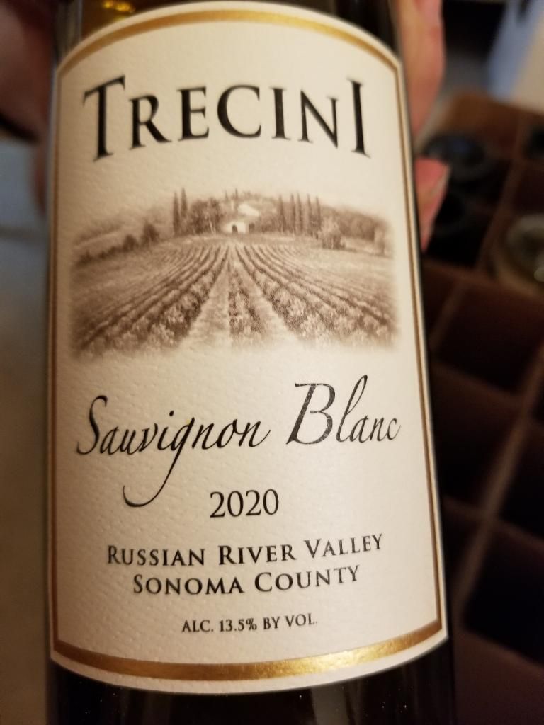 2020 Trecini Cellars Sauvignon Blanc Russian River Valley, USA ...