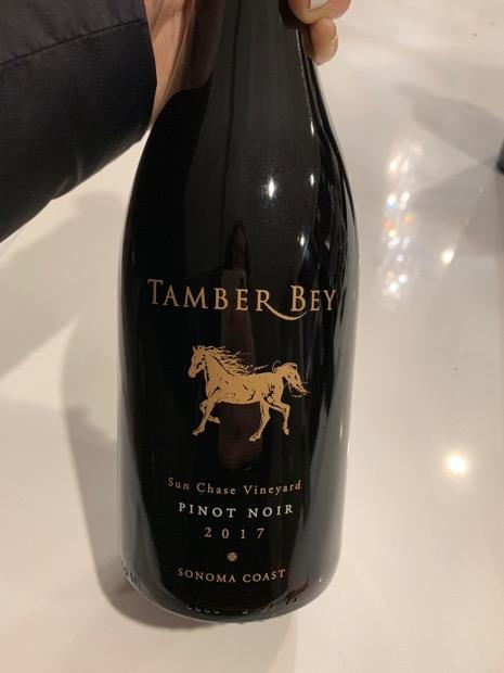 2017 Tamber Bey Pinot Noir Sun Chase Vineyard, USA, California, Sonoma ...