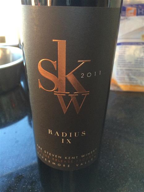 2011 Steven Kent Winery Radius IX, USA, California, San Francisco Bay ...