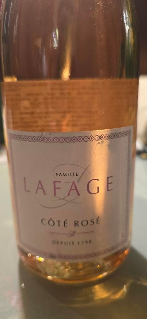 2021 Domaine Lafage Côtes Catalanes Cote Rosé, France, Languedoc ...