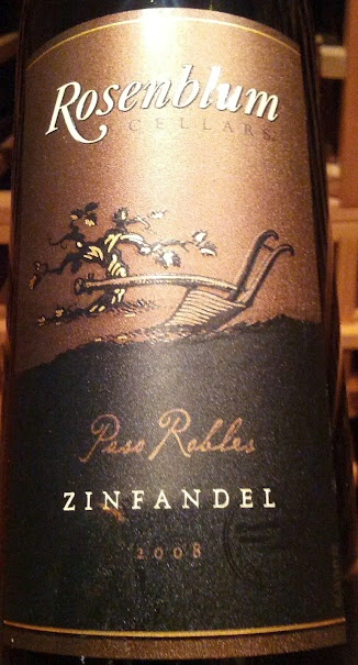 2008 Rosenblum Cellars Zinfandel Paso Robles, USA, California, Central ...