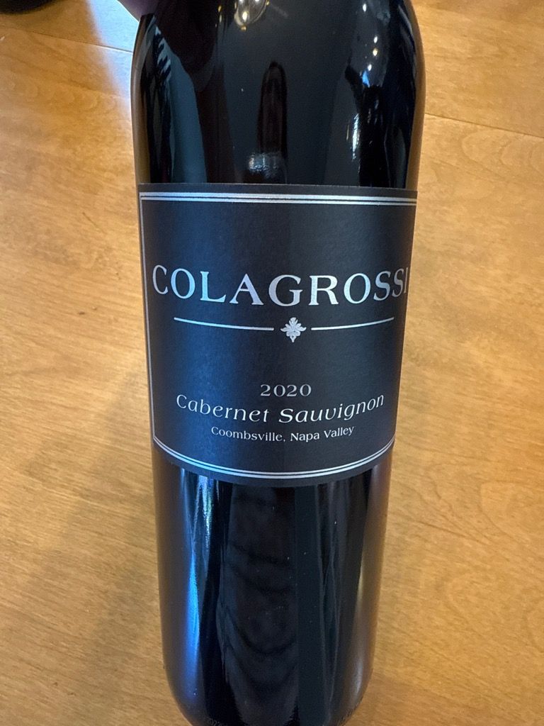 2020 Colagrossi Wines Cabernet Sauvignon, USA, California, Napa Valley ...
