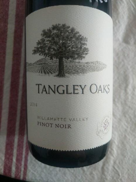 2014 Tangley Oaks Pinot Noir, USA, Oregon, Willamette Valley ...
