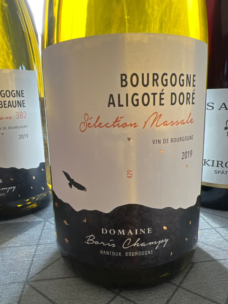 2020 Boris Champy Bourgogne-Aligoté Dorè, France, Burgundy, Bourgogne ...