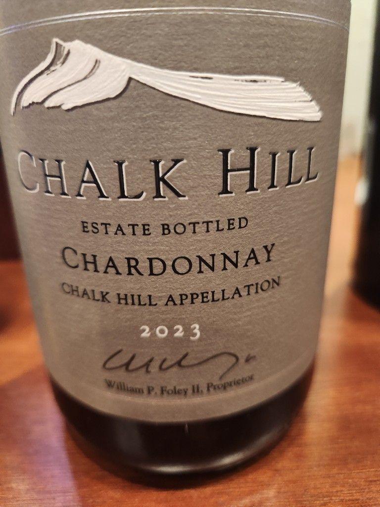 2023 Chalk Hill Chardonnay Estate Bottled Chalk Hill, USA, California ...