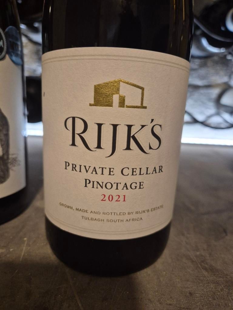 2021 Rijk's Pinotage Private Cellar, South Africa, Coastal Region ...