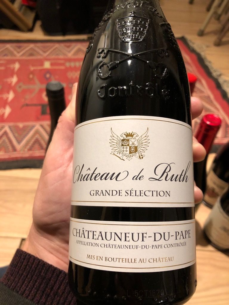2015 Château de Ruth Châteauneuf-du-Pape Grande Sélection, France ...