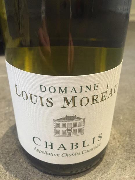 2015 Domaine Louis Moreau Chablis, France, Burgundy, Chablis ...