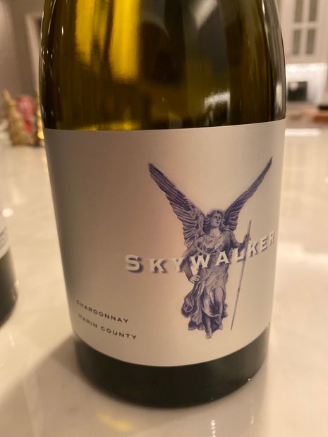 2017 Skywalker Vineyards Chardonnay, USA, California, San Francisco Bay, Marin County ...