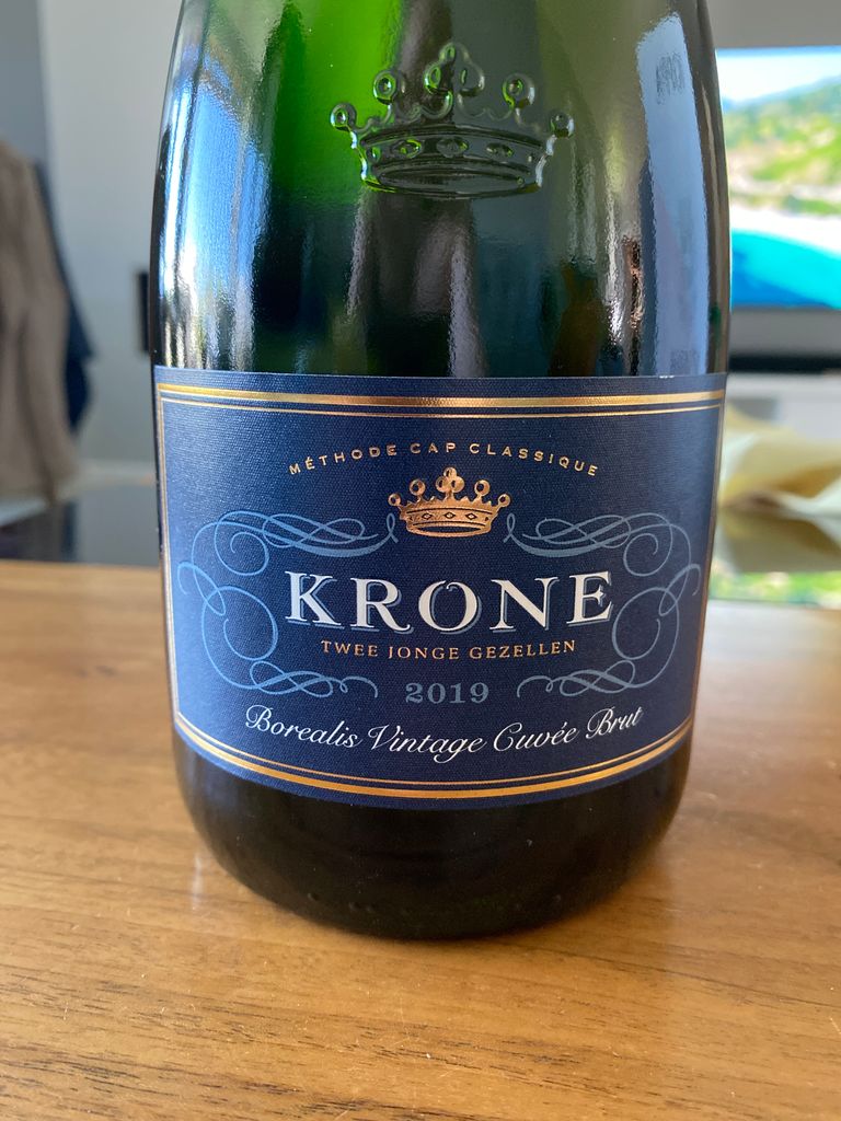 2019 Twee Jonge Gezellen MCC Krone Borealis Vintage Cuvée Brut, South ...