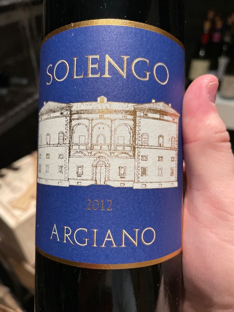 2012 Argiano Solengo Toscana IGT, Italy, Tuscany, Toscana IGT ...