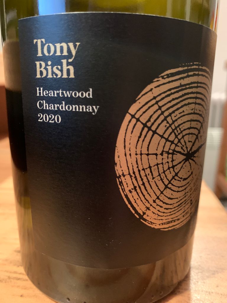2020 Tony Bish Chardonnay Heartwood, New Zealand, North Island, Hawke's ...