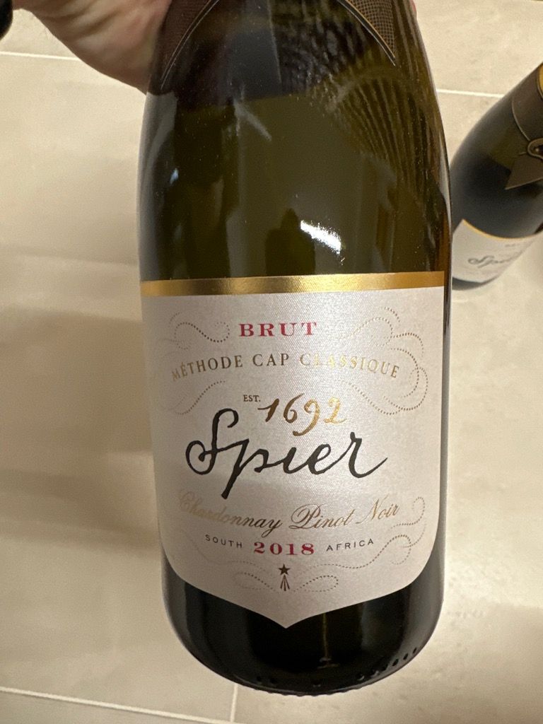 2020 Spier Méthode Cap Classique, South Africa, Coastal Region ...