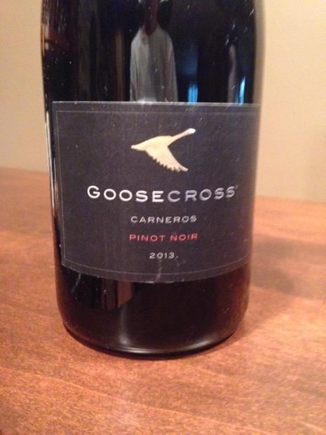2013 Goosecross Cellars Pinot Noir, USA, California, Napa / Sonoma ...