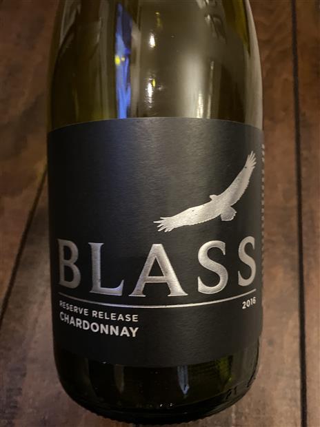 2016 Wolf Blass Chardonnay Blass Reserve Release, Australia, South ...
