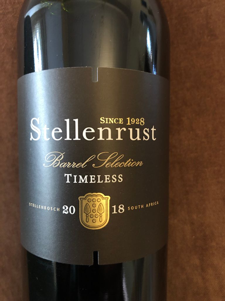 2018 Stellenrust Timeless, South Africa, Coastal Region, Stellenbosch ...