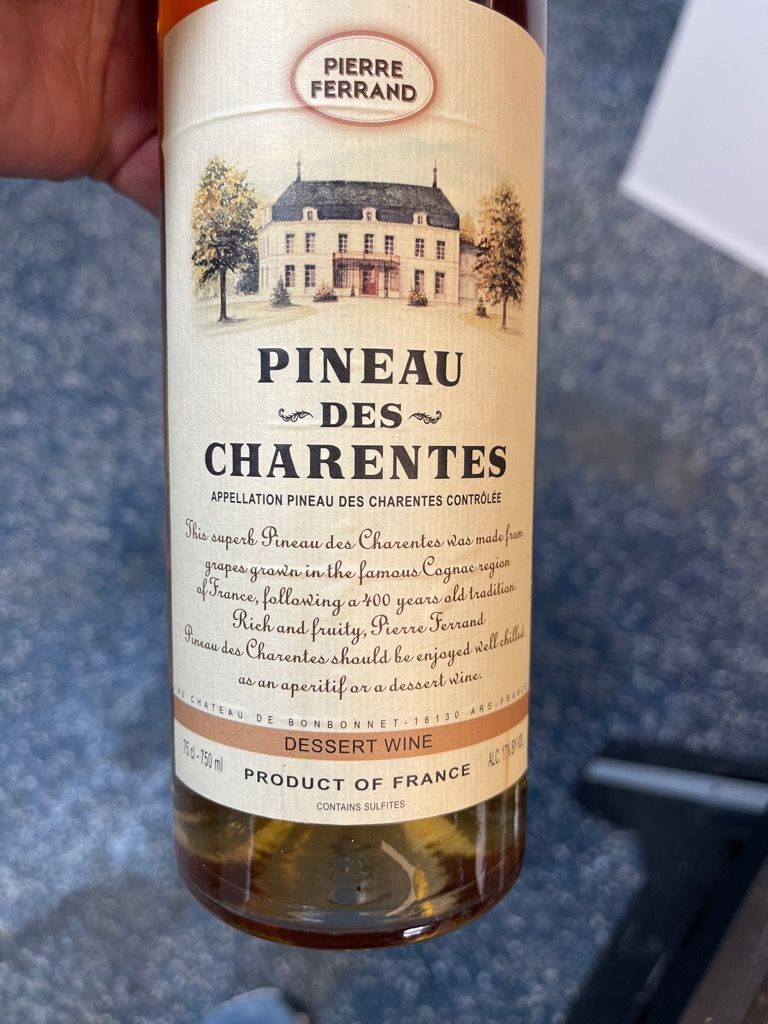 2008 Pierre Ferrand Pineau des Charentes, France, Cognac, Pineau des ...