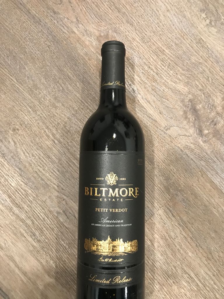 NV Biltmore Estate Petit Verdot Limited Release American, USA, American ...
