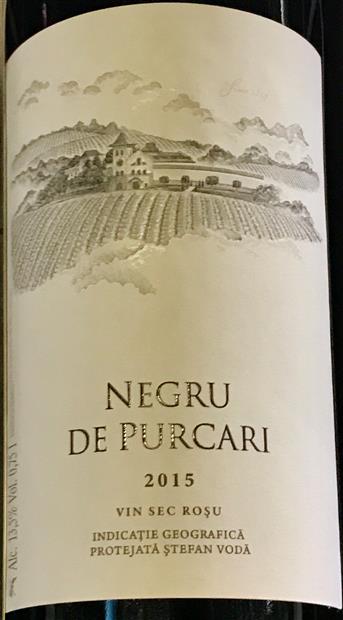 2015 Purcari Negru de Purcari, Moldova, Purcari - CellarTracker
