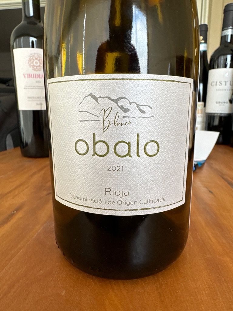 2021 Bodegas Obalo Rioja Blanco, Spain, La Rioja, La Rioja Alta, Rioja - CellarTracker
