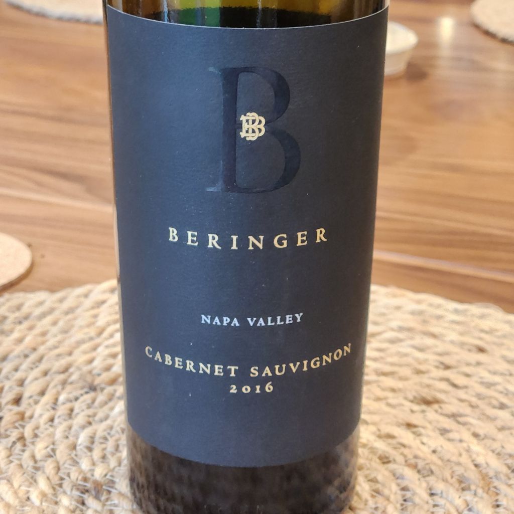 2016 Beringer Vineyards Cabernet Sauvignon Distinction Series Napa ...