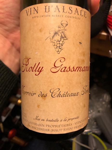 2014 Rolly Gassmann Terroirs des Chateaux Forts, France, Alsace ...