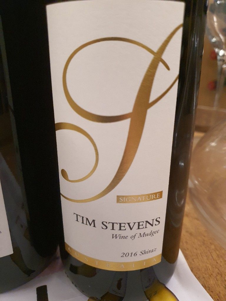 2015 Tim Stevens Shiraz Signature, Australia, New South Wales, Central ...