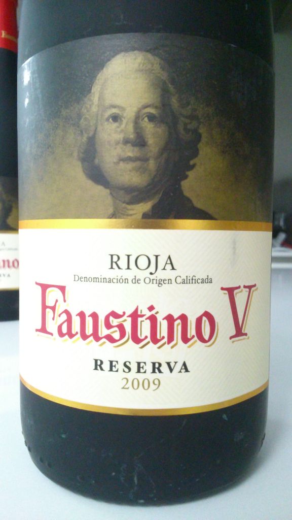 2009 Faustino Rioja Reserva V, Spain, La Rioja, Rioja - CellarTracker