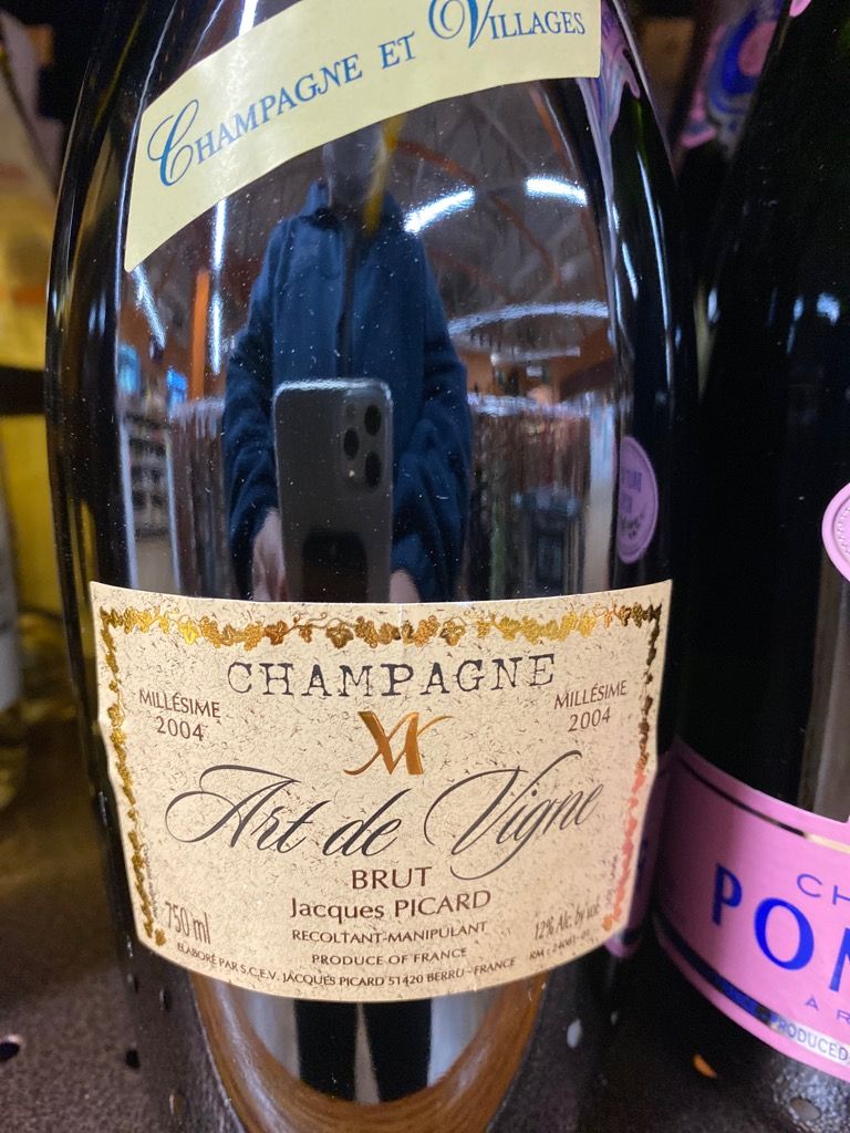 2003 Jacques Picard Champagne Art de Vigne Brut, France, Champagne ...