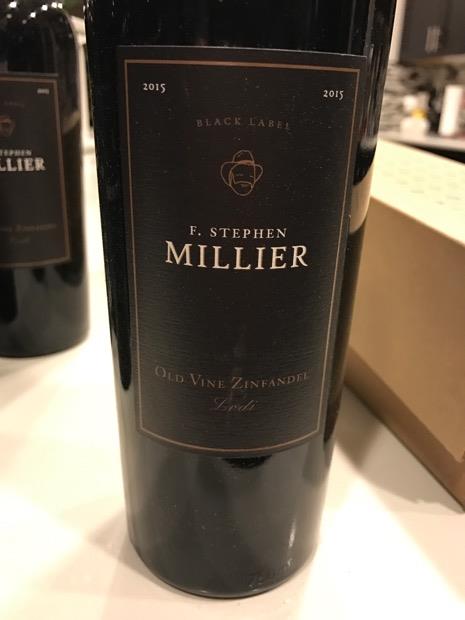 2015 F. Stephen Millier Viognier Black Label Reserve, USA, California ...