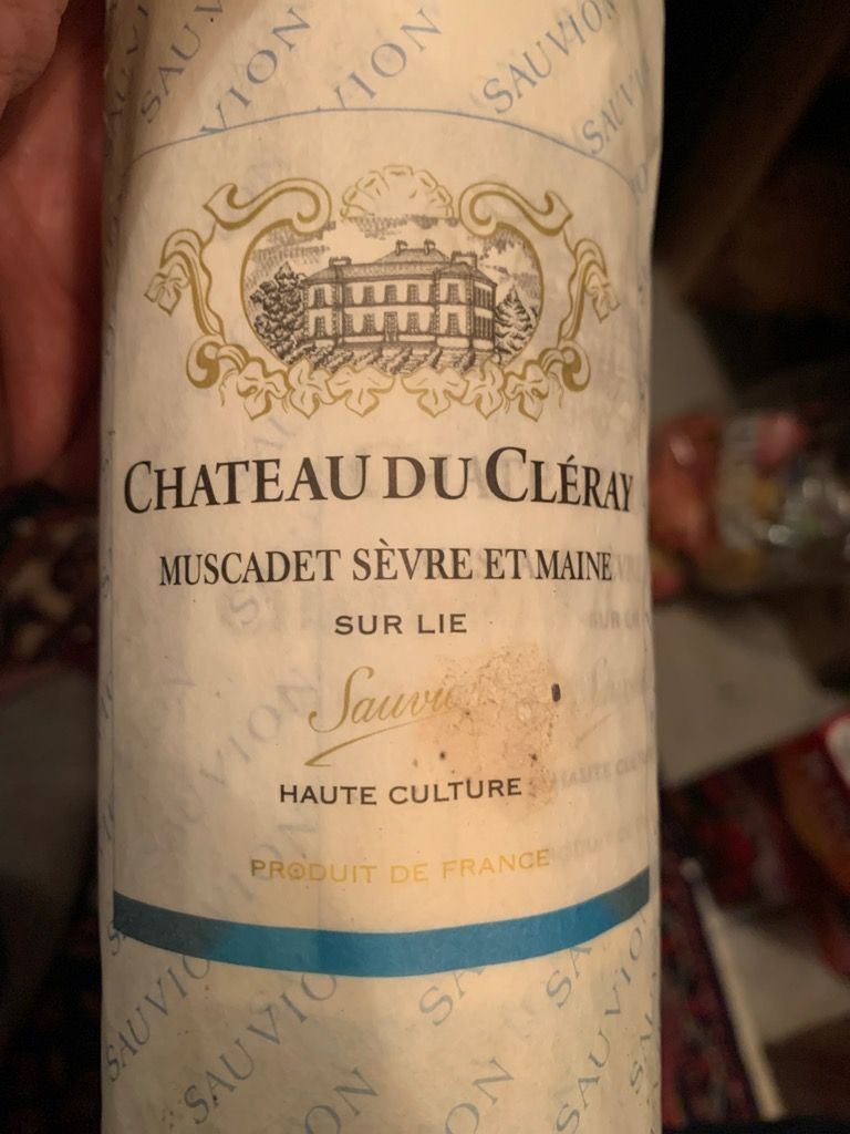 2021 Château du Cléray Muscadet de Sèvre-et-Maine sur lie Sauvion ...