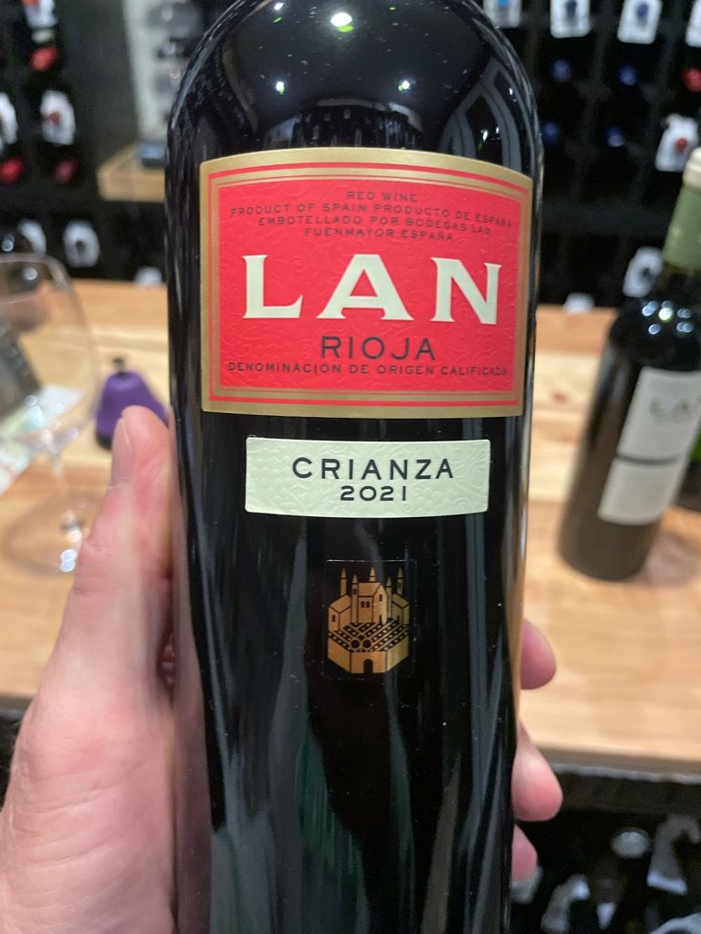 2021 Bodegas LAN Rioja Crianza, Spain, La Rioja, La Rioja Alta, Rioja ...
